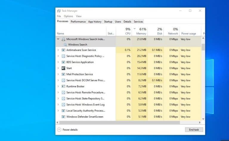 Microsoft Windows Search Indexer High CPU Usage (solved) 2023
