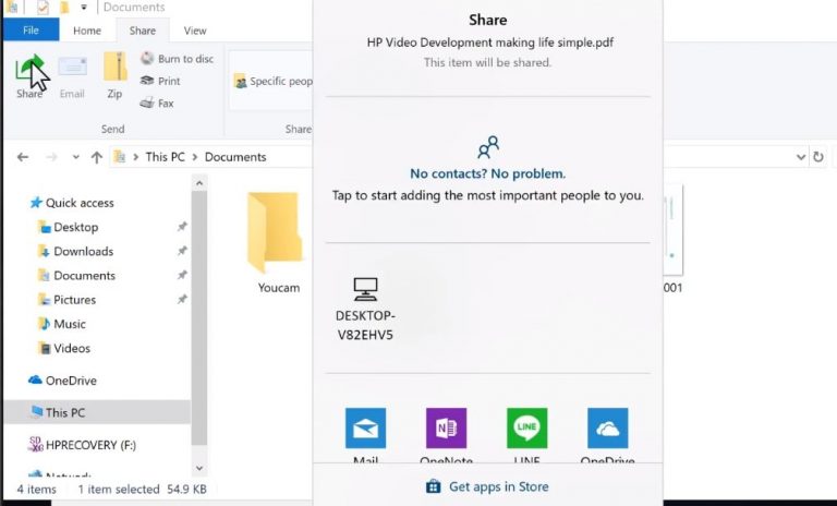 How to Share Files and Printers Between Two Windows 10 Computers