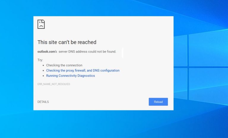 Solved: Server DNS Address Could Not Be Found Windows 10