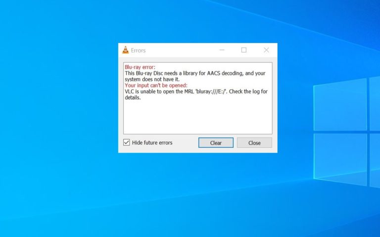 Solved: VLC media player error "This Blu-Ray Disc needs a library for ...