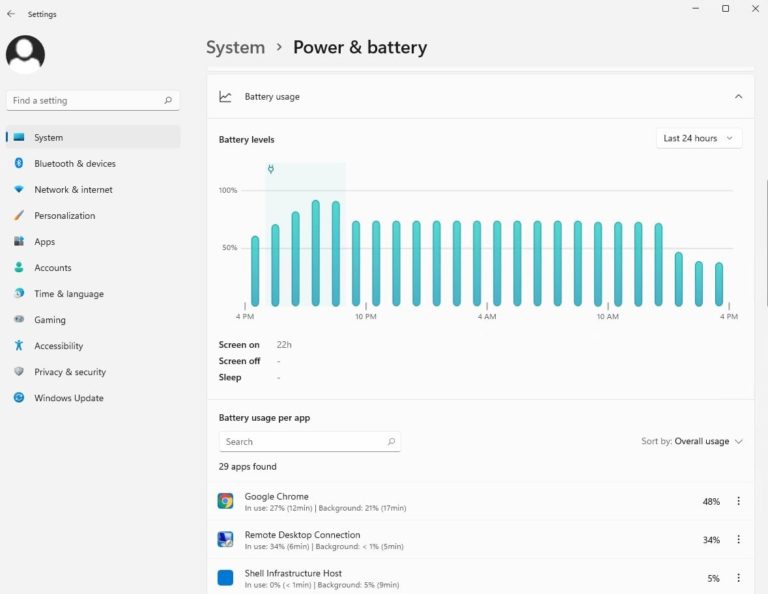 Windows 11 Laptop battery drain quickly? 7 ways to Improve Battery Life