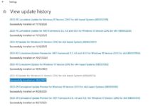 Windows 10 Update Error 0x80070643 (KB5001716 Failed to install)