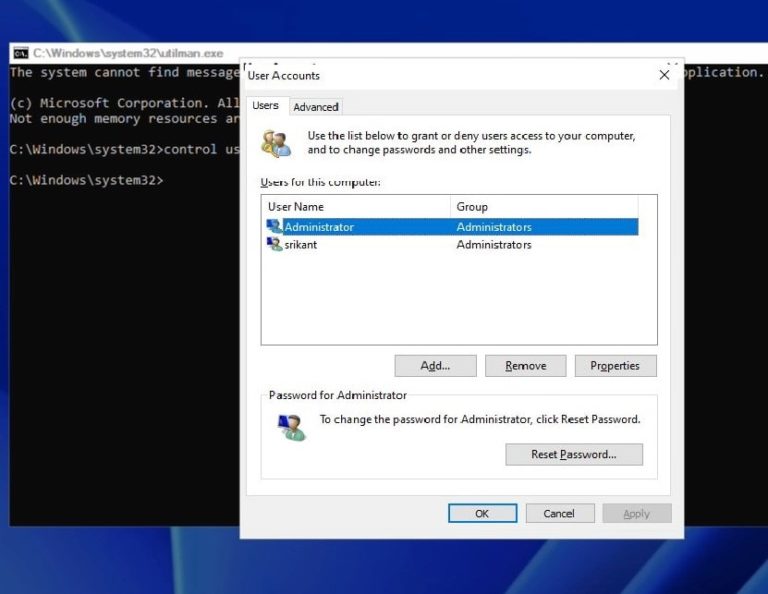 How to Reset Windows 11 password without any software