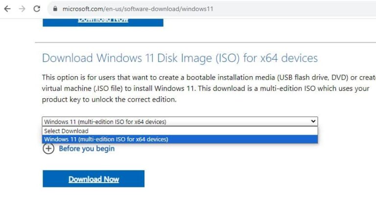 Download Windows 11 ISO File (64 Bit) version 23H2 FREE