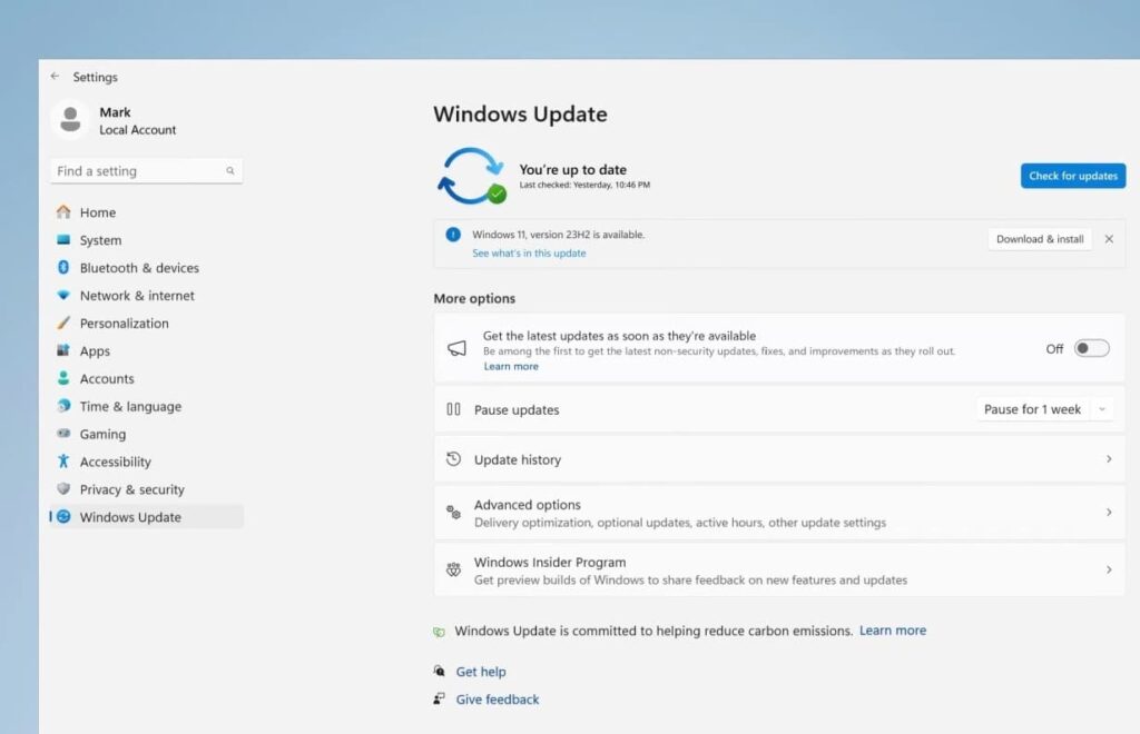 Windows 11 Version 23H2 (2023 update) Download