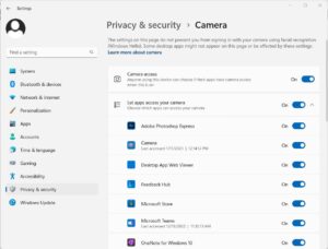7 ways to fix Laptop camera not working after windows 11 update