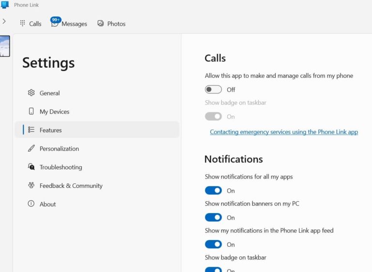 10 ways to fix Microsoft Phone link App Not Working On Windows 11