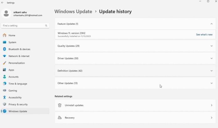 How to Uninstall Windows Update (Windows 11 KB5040442)