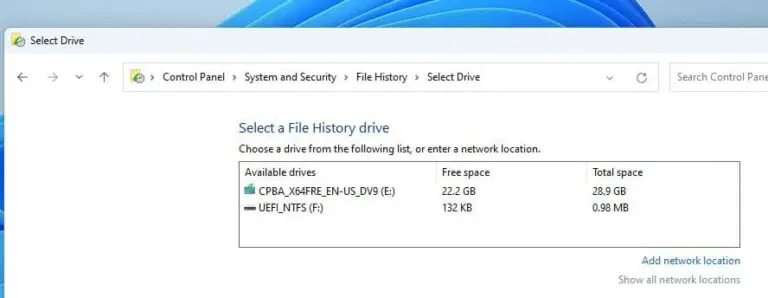 How to Enable File History in Windows 11 and 10 (Customize Backup)