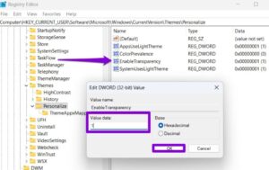 Solved: Transparency effects not working on windows 11