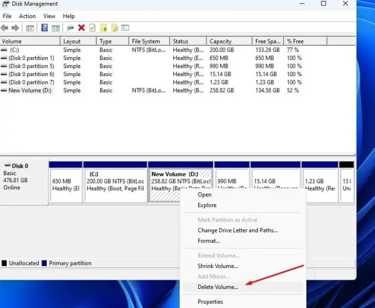 How to use Disk Management Tool On Windows 11