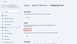 9 ways to fix Snipping Tool Not Working In Windows 11