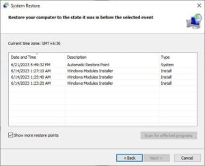 [solved] System Restore Did Not Complete Successfully Windows 11
