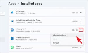 9 ways to fix Snipping Tool Not Working In Windows 11
