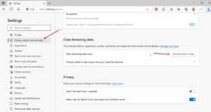 How to clear cache in Microsoft Edge Windows 11/10