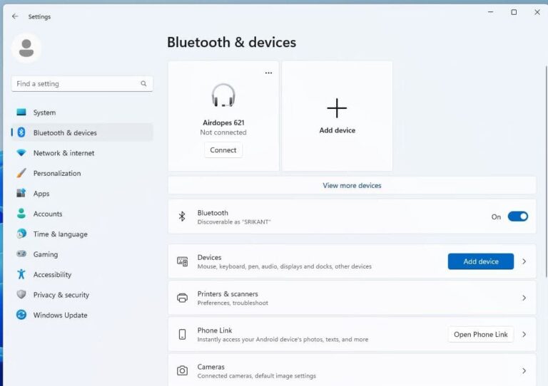 Solved: Bluetooth disappeared or not working on Windows 11