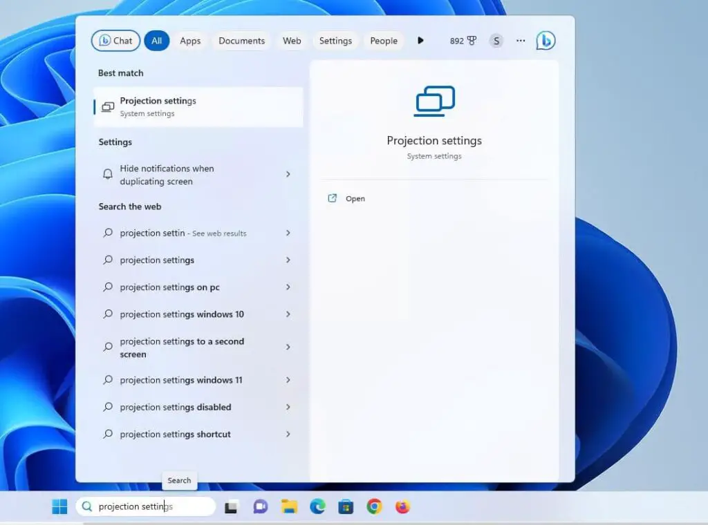 How to connect wireless Display in windows 11 to TV