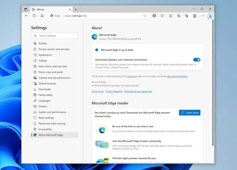 Microsoft edge not updating on windows 11 (7 solutions to apply)