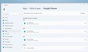 How to Make Chrome Default Browser on Windows 11