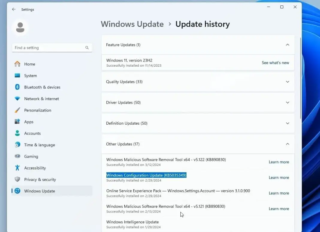 Download windows 11 Moment 5 Update (Try 24H2 Features)